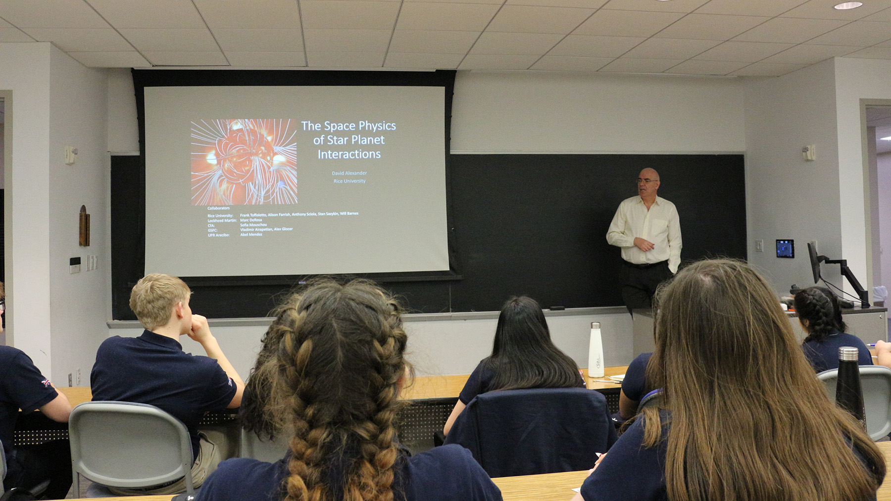 NASA trip students visit prestigious Rice University to hear ...