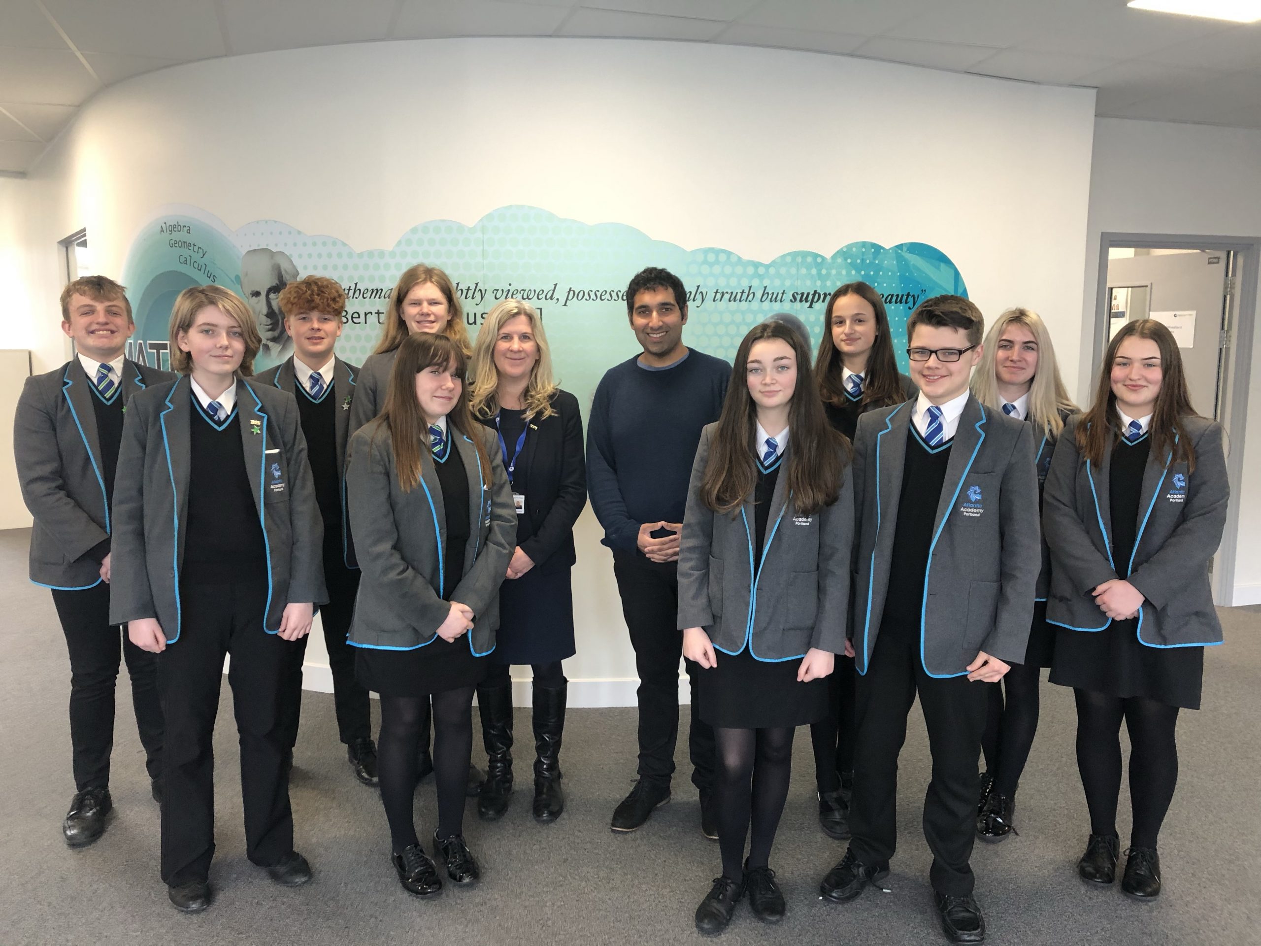 Gogglebox star Baasit Siddiqui visits Atlantic Academy to inspire ...