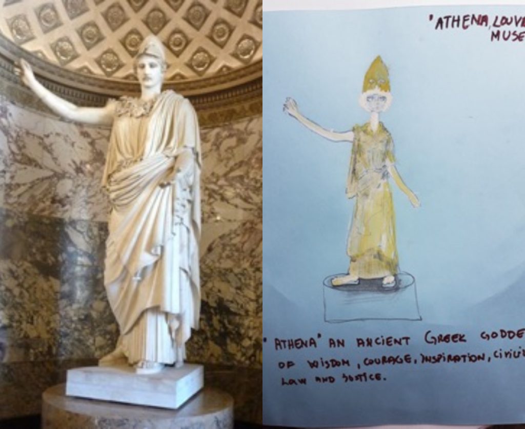 Creating art in lockdown! Rivers Academy pupils recreate iconic ...