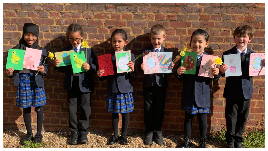 Students at Oriel Academy spread Easter joy through handmade cards ...