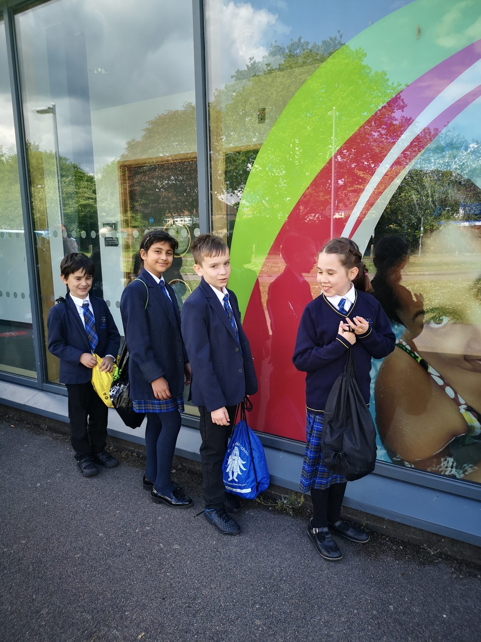 Year 4 at Oriel Academy make a splash during free swimming lessons to ...