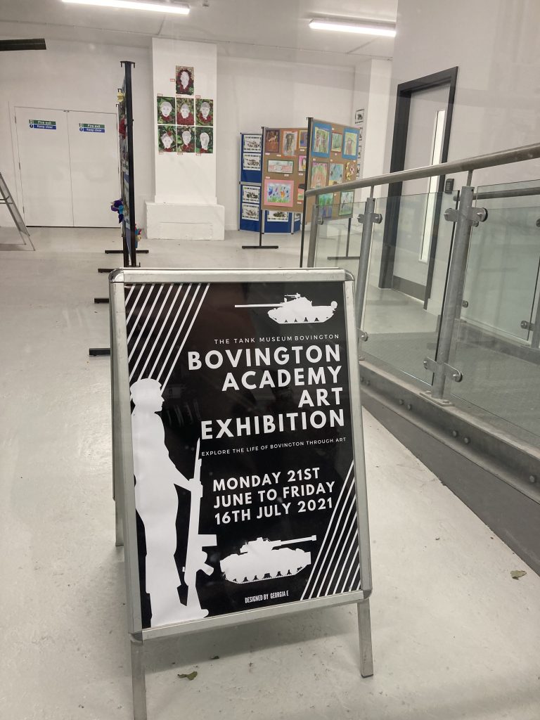 Art reflects life for Bovington Academy students as they produce work ...