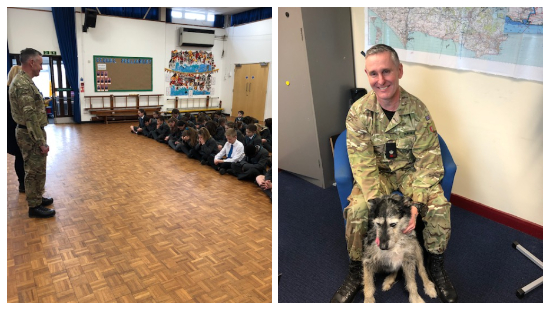 Army Major's mindfulness sessions for Year 6 Bovington Academy students ...