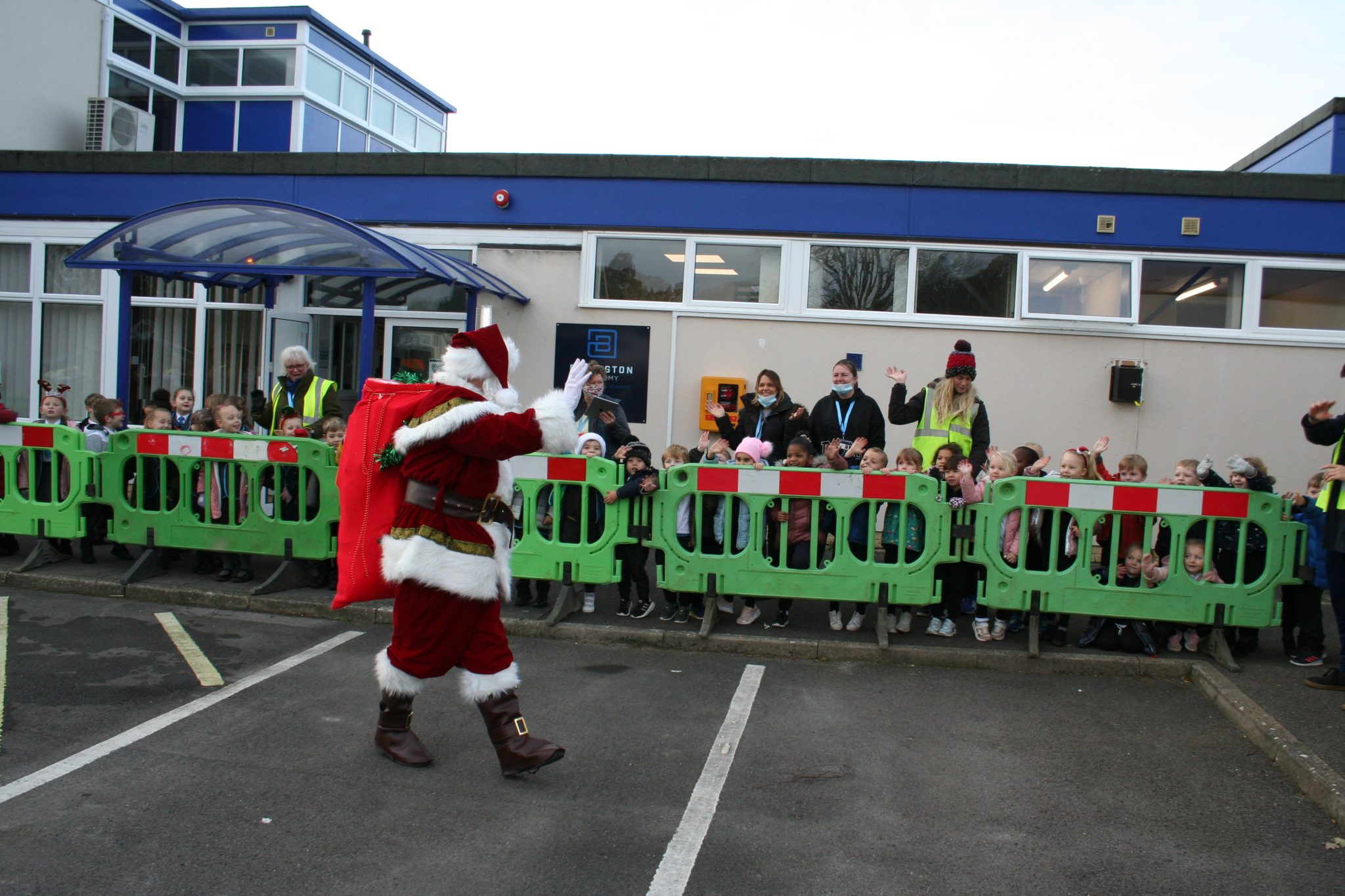 Youngsters at Bovington Academy said 'tanks for the presents' when ...