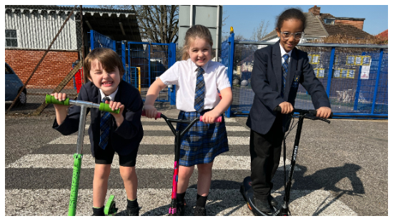Oriel Academy pupils take up Sustrans Big Walk & Wheel challenge to ...