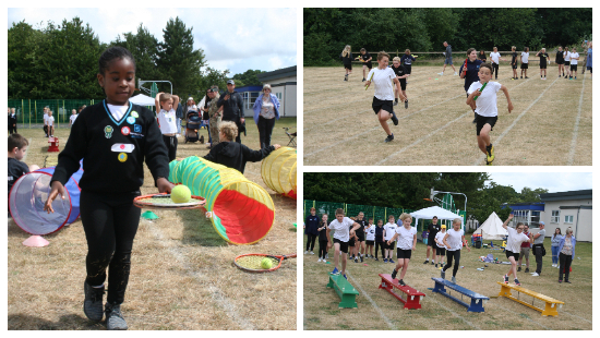 Fun at Bovington Academy's sports day as parents return for the first ...