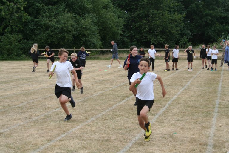 Fun at Bovington Academy's sports day as parents return for the first ...