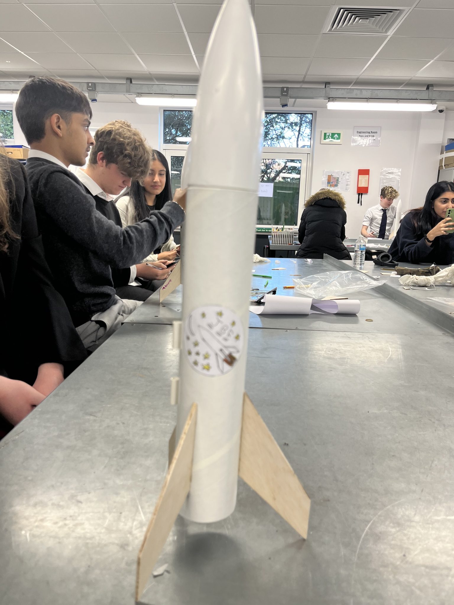 Space Studio West London pupils enjoy building & launching rockets ...