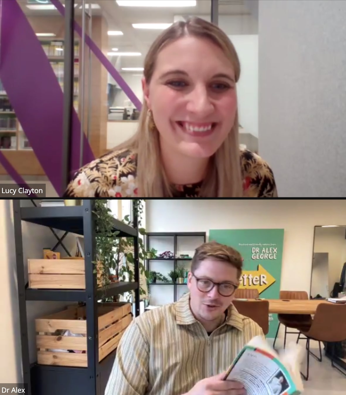 Love Island's Doctor Alex George hosts video call for Wykham Park ...